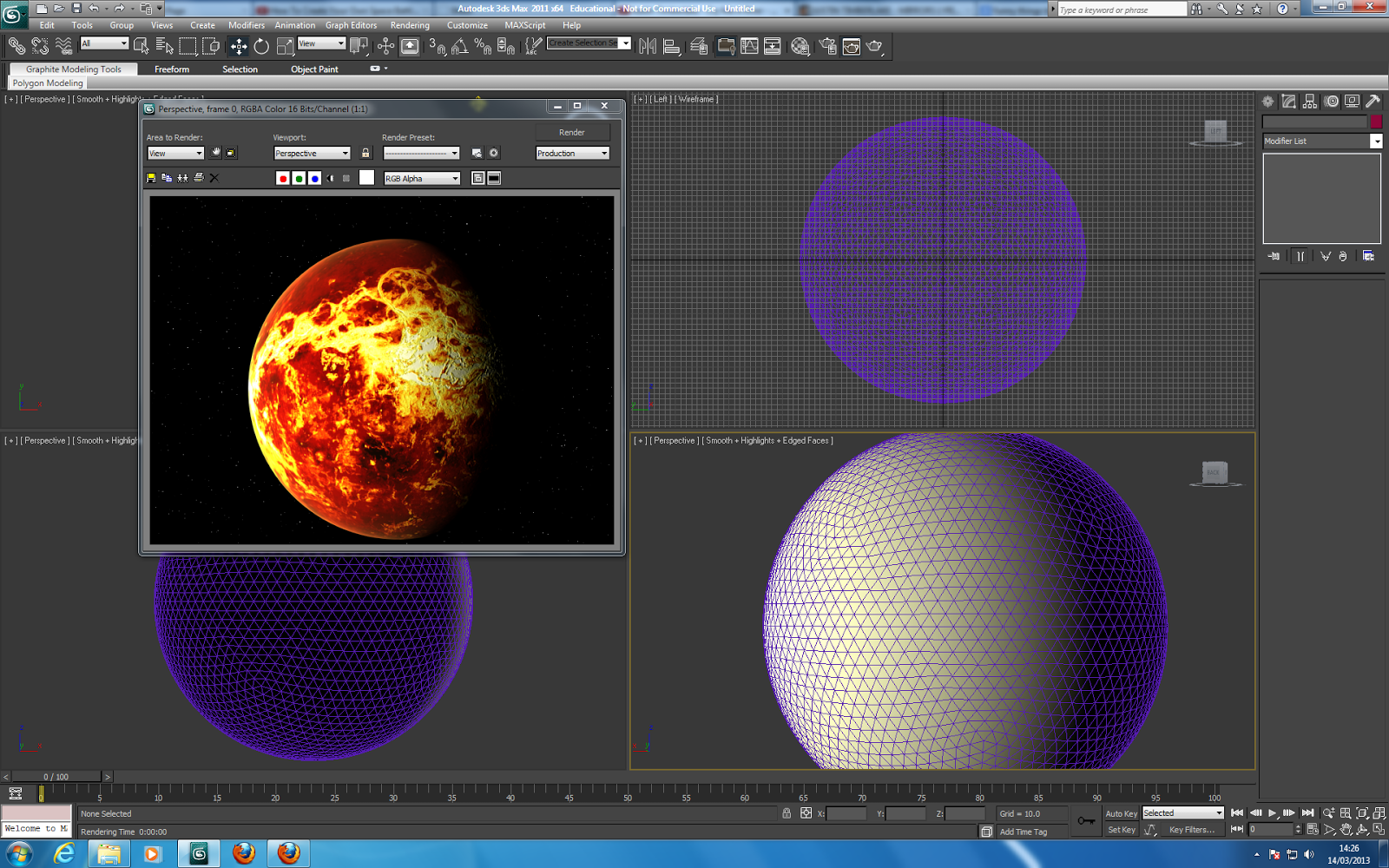 3DS MAX: Environment and background!