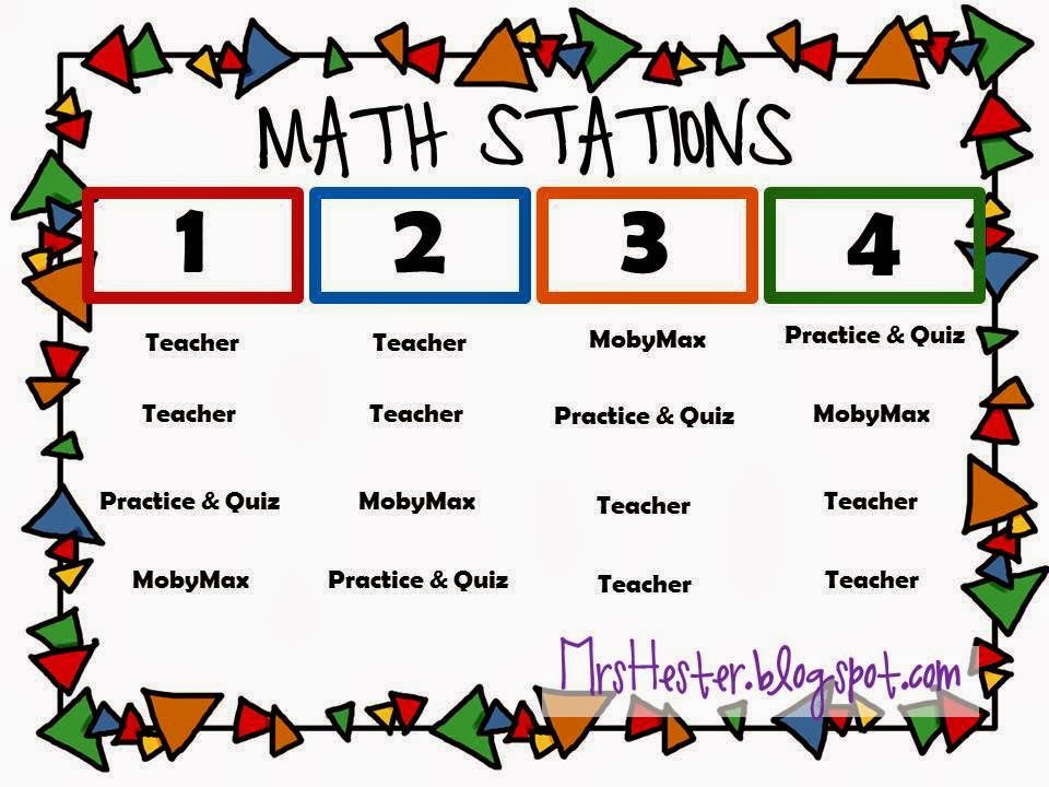 Mrs. Hester's Classroom : Math Workshop