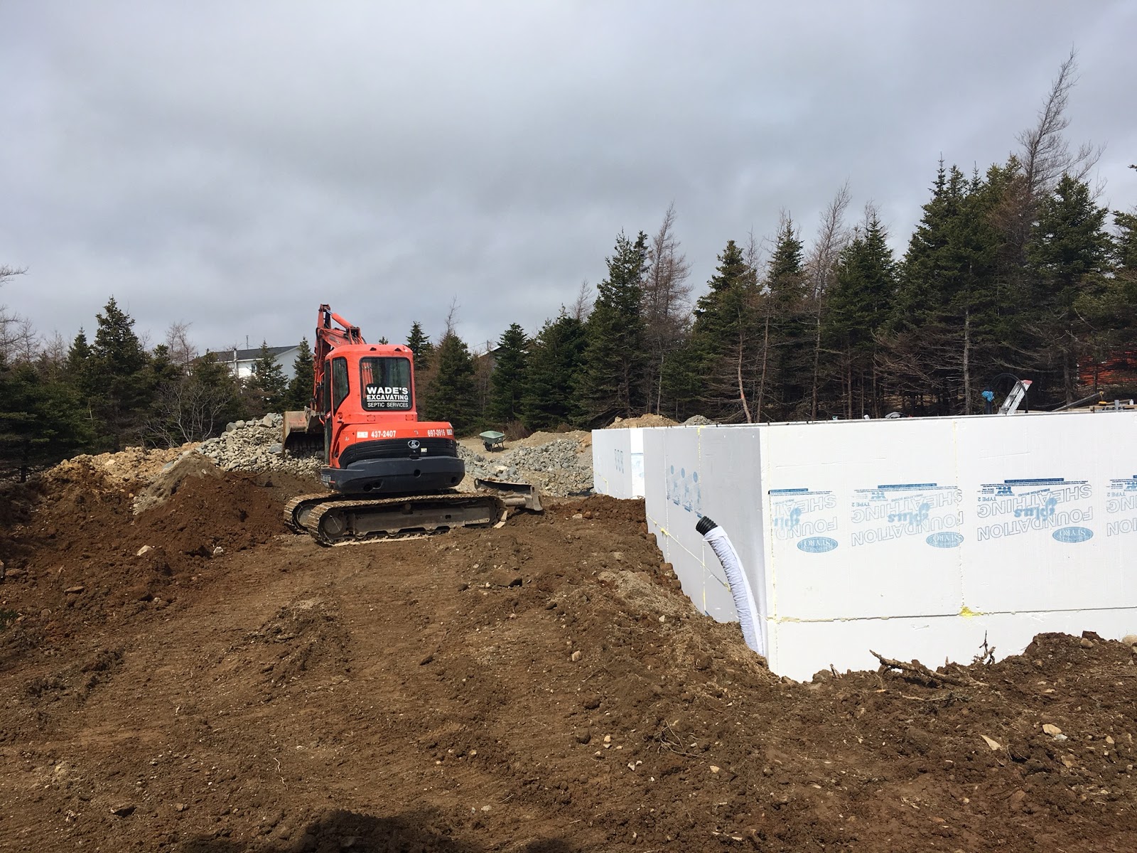 Site Work Completed. Fill'er in!!