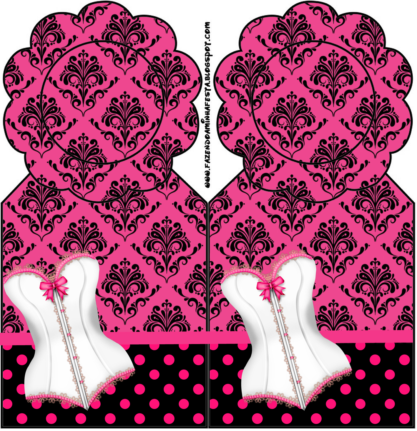 Pink Lingerie: Free Party Printables. | Oh My Fiesta For Ladies!