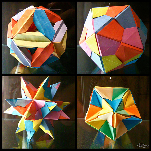 GEOMETRÍA Y ALGO MÁS...: El origami