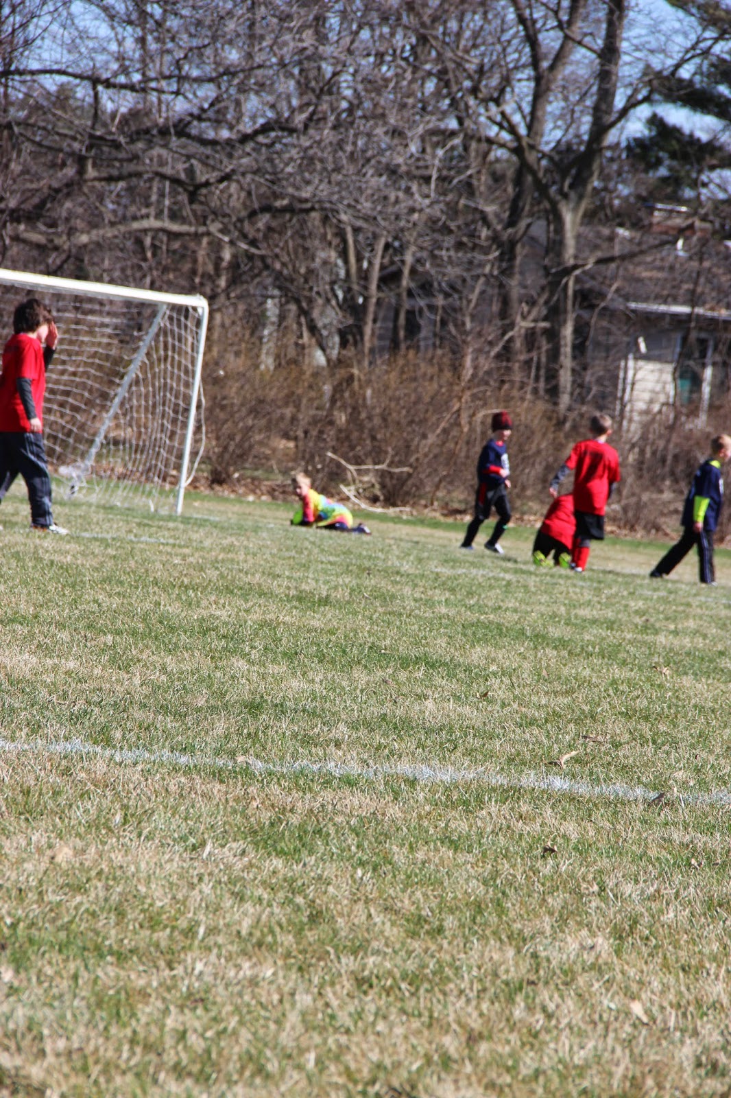 The Johnson Journey: 1st Spring Soccer Game