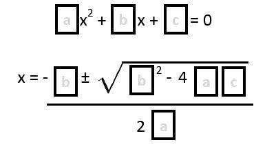 Math = Love: Quadratic Formula Templates
