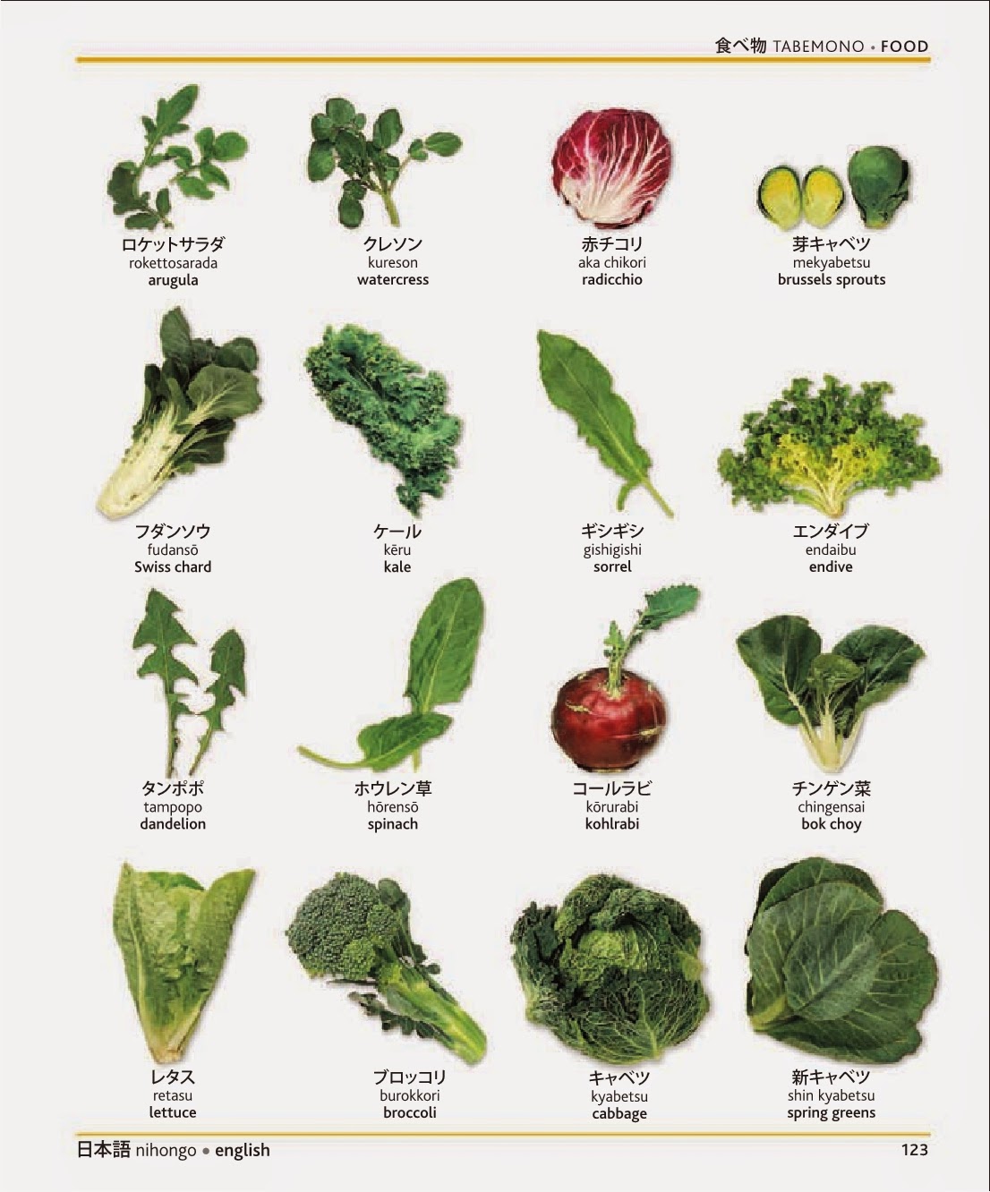 食べ物 tabemono Food - Japanese For Beginners