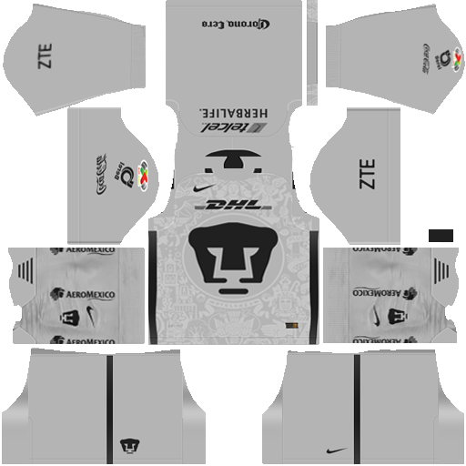 Fts15Kits: Pumas Gk 2017 Kis Pes Converted