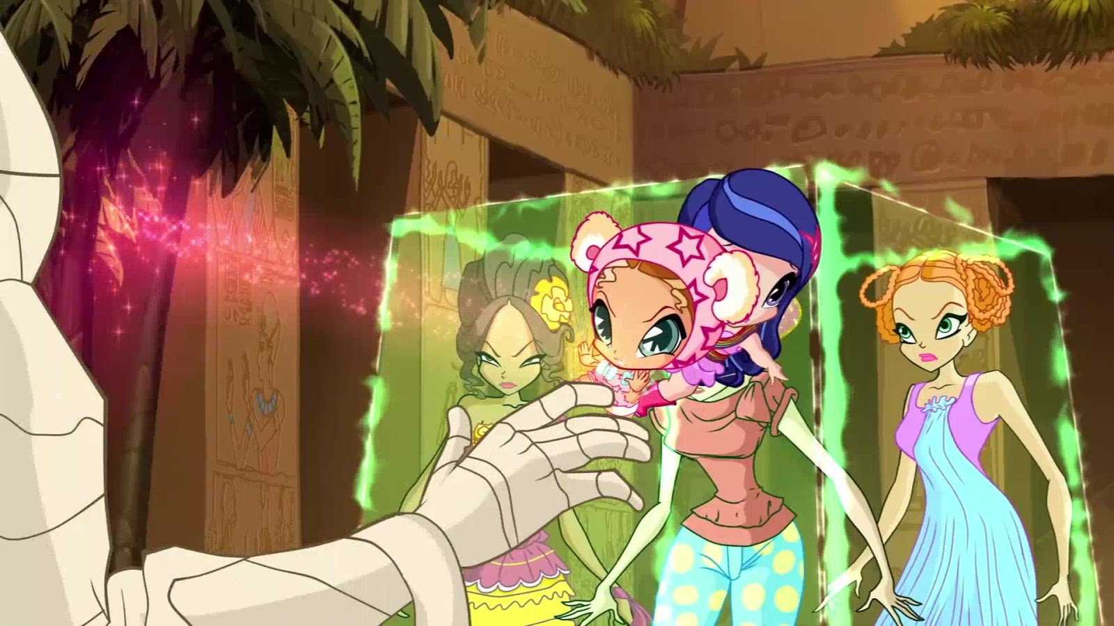 Resumen e imágenes Winx Club episodio 8 "Attack of the Sphinx" 6º ...