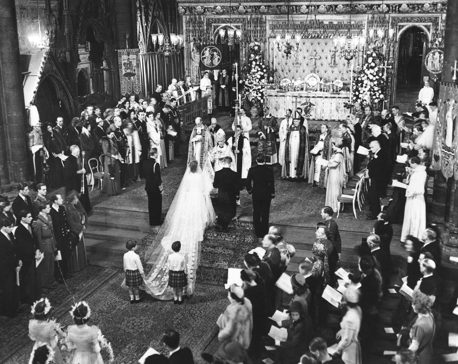Michéll Events: Royal Wedding :: Princess Elizabeth & Philip Mountbatten, Duke of Edinburgh