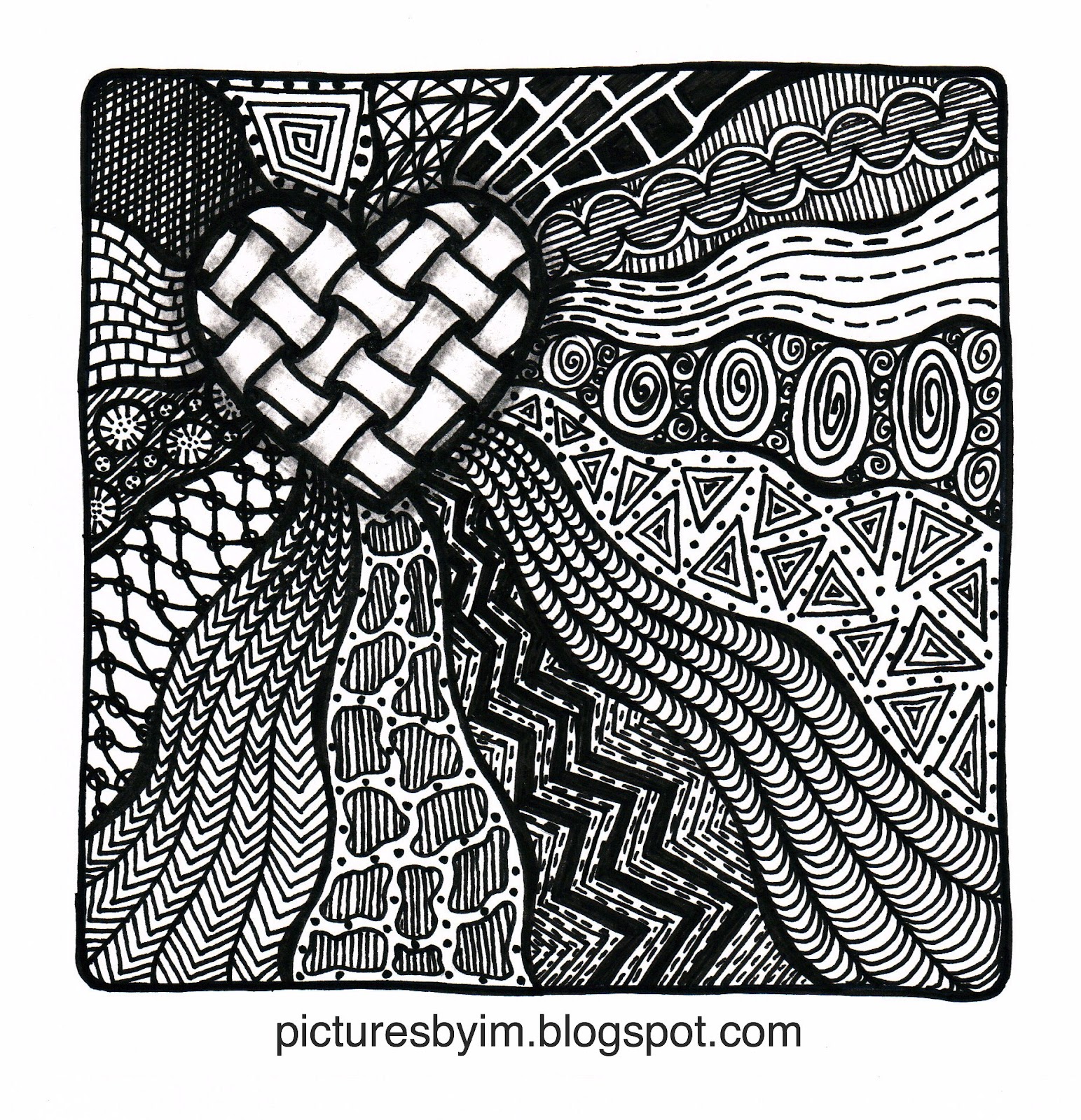 My Small Stones: Zentangle