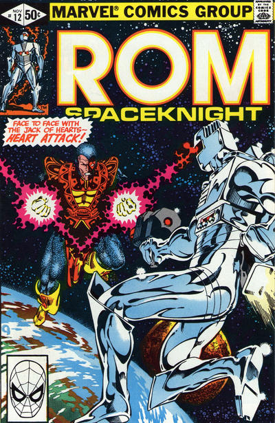 Comics And...Other Imaginary Tales: Comic Covers Sunday: Rom Spaceknight