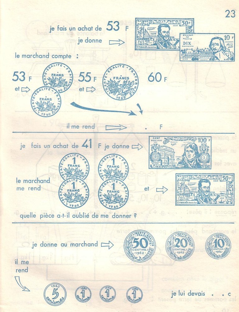 Manuels anciens: Anscombre, Le Calcul actif, cahier n°4 : Multiplier ...