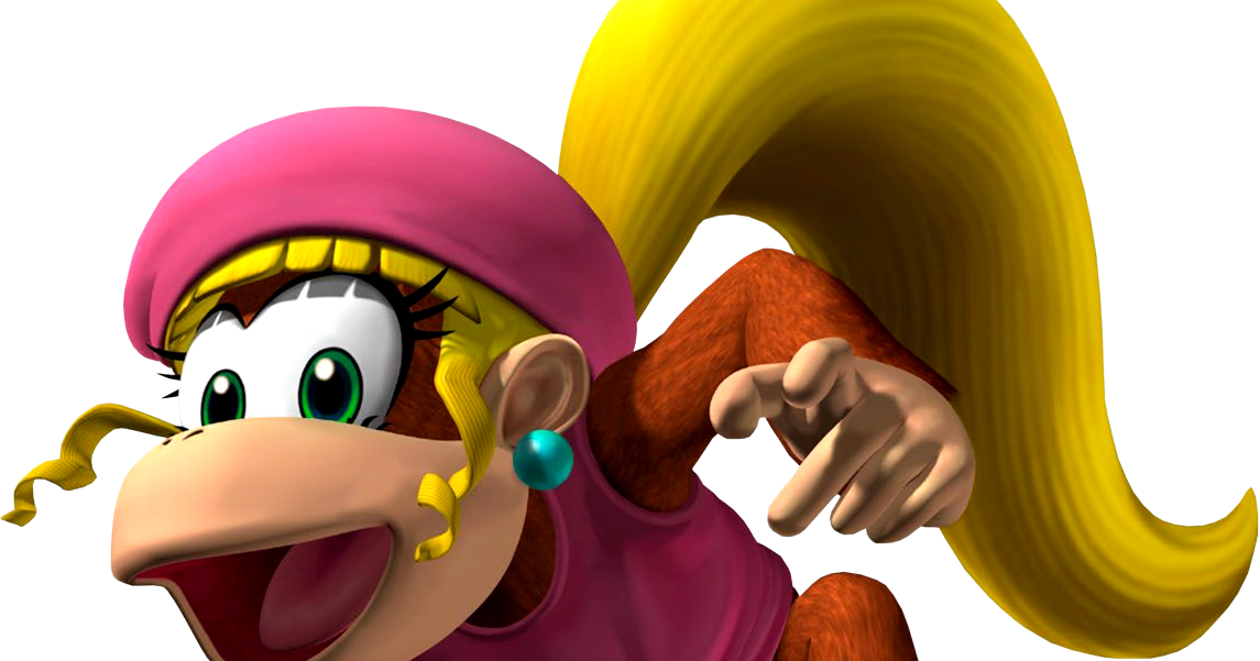 Anime Feet: Donkey Kong Country: Dixie Kong