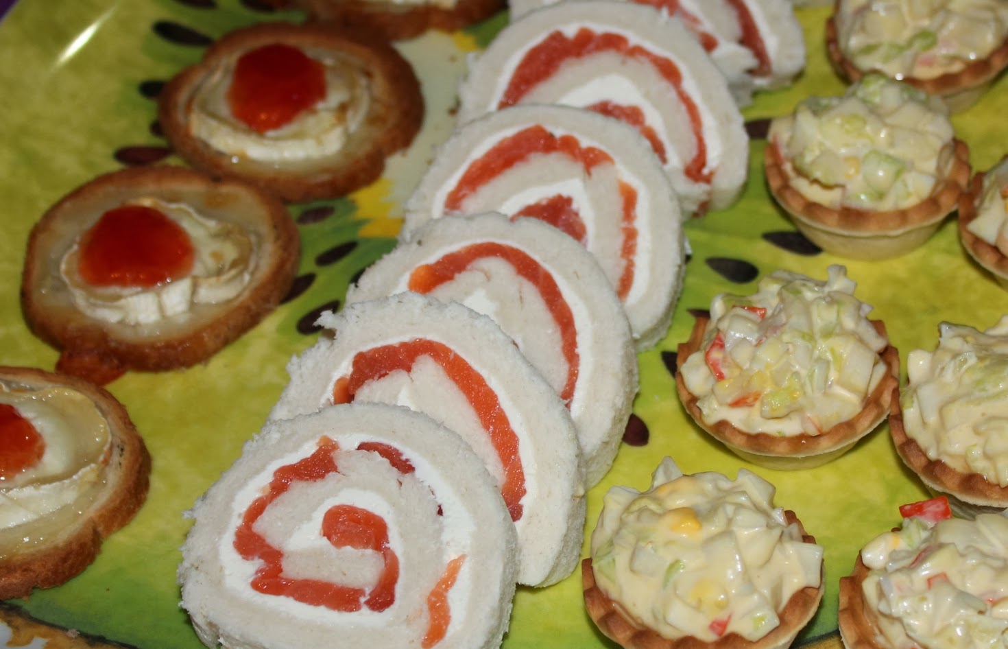 Cocinando entre dos mares: Canapés variados