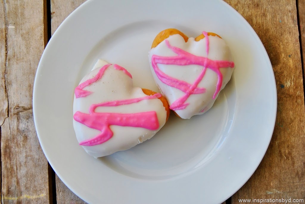 Inspirations by D: Heart Donuts