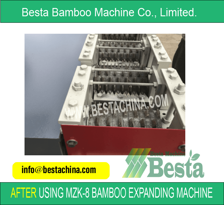 BAMBOO PROCESSING MACHINE: BAMBOO FLATTEN MACHINE, STRAND WOVEN ...