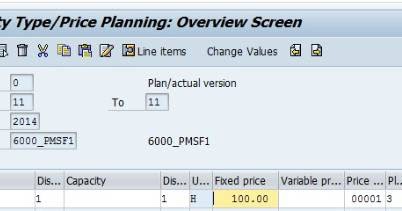 SAP FICO Central: KSII - PER Settlement Rule - Service Flow