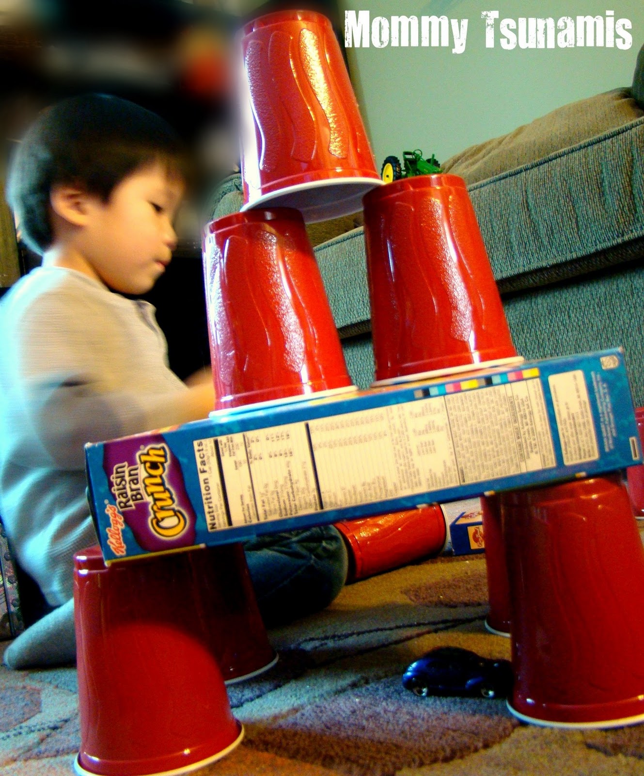 Mommy Tsunamis: Toddler Tuesday: Fun with Cups!