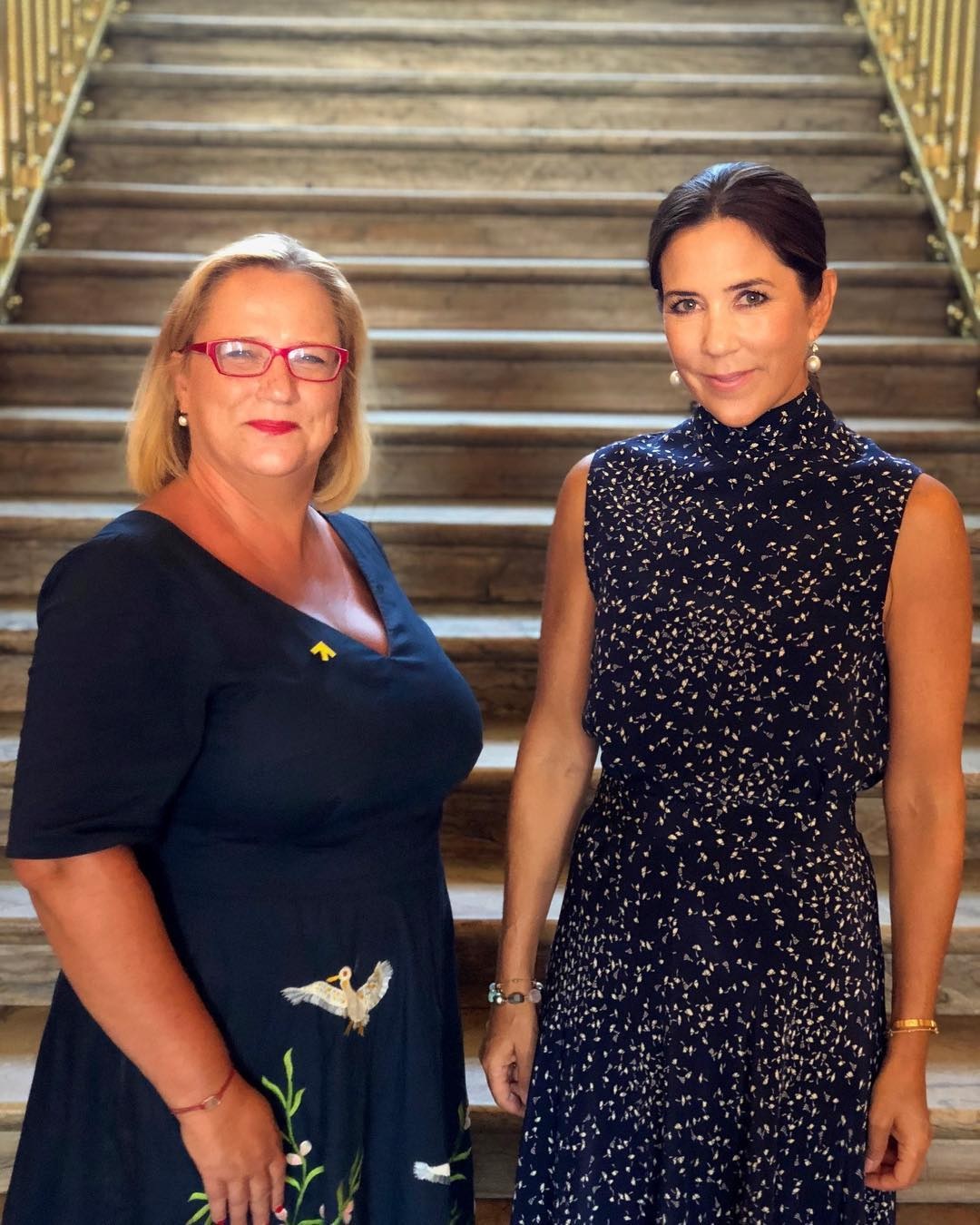 Royal Outfits of the Day: Crown Princess Mary's Return - DRAW A FINE ...