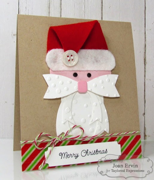 Stamping with a Passion!: Pinterest Inspired Santas