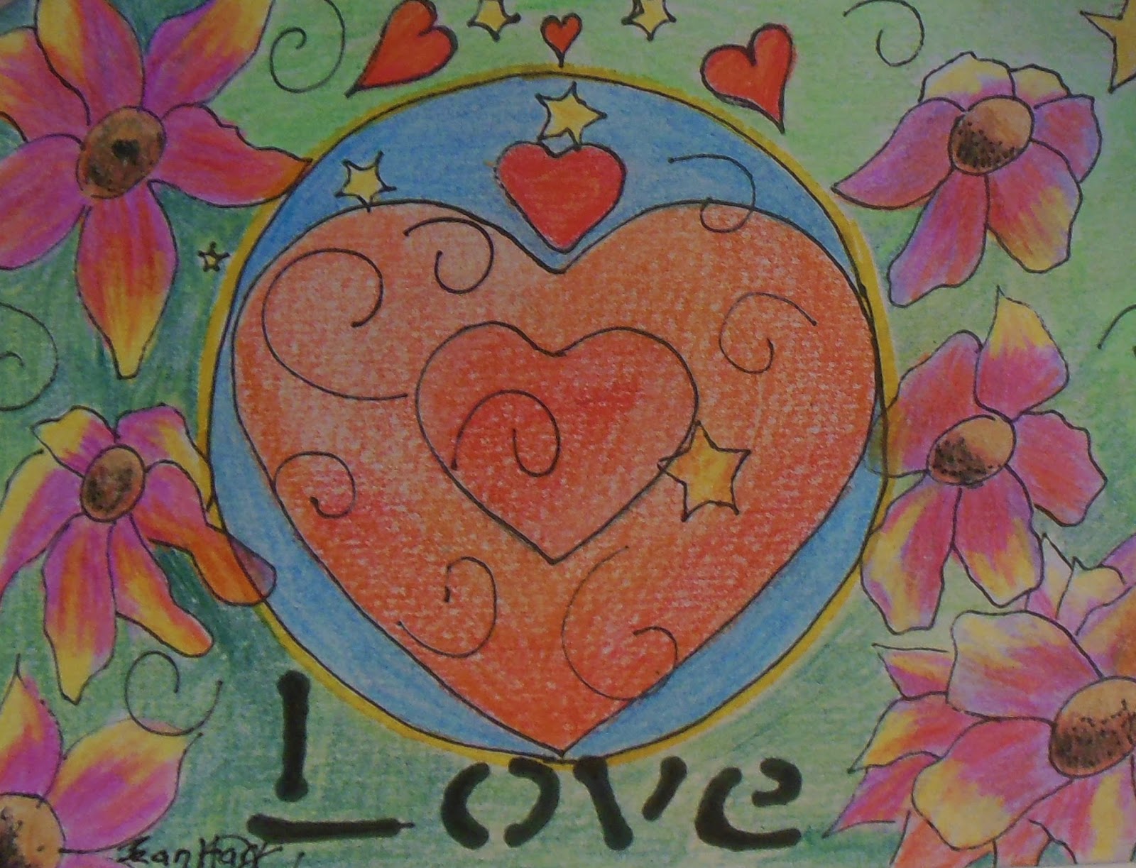 Jean Hart Artwork : Day 14, 28 Day to a more magnetic life