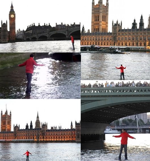PATCHWORKS: Dynamo ‘walks across Thames’
