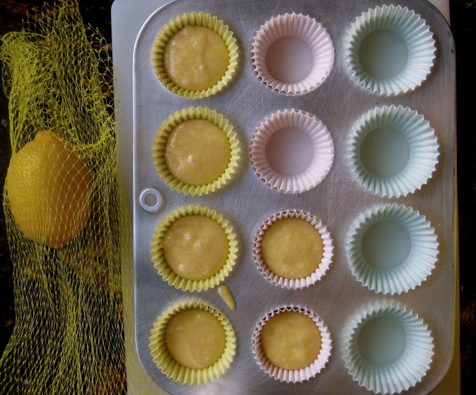 The Pittsburgh Kitchen: Lemon Cornbread Cupcakes