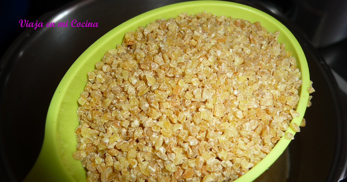 Bulgur - Viaja en mi Cocina