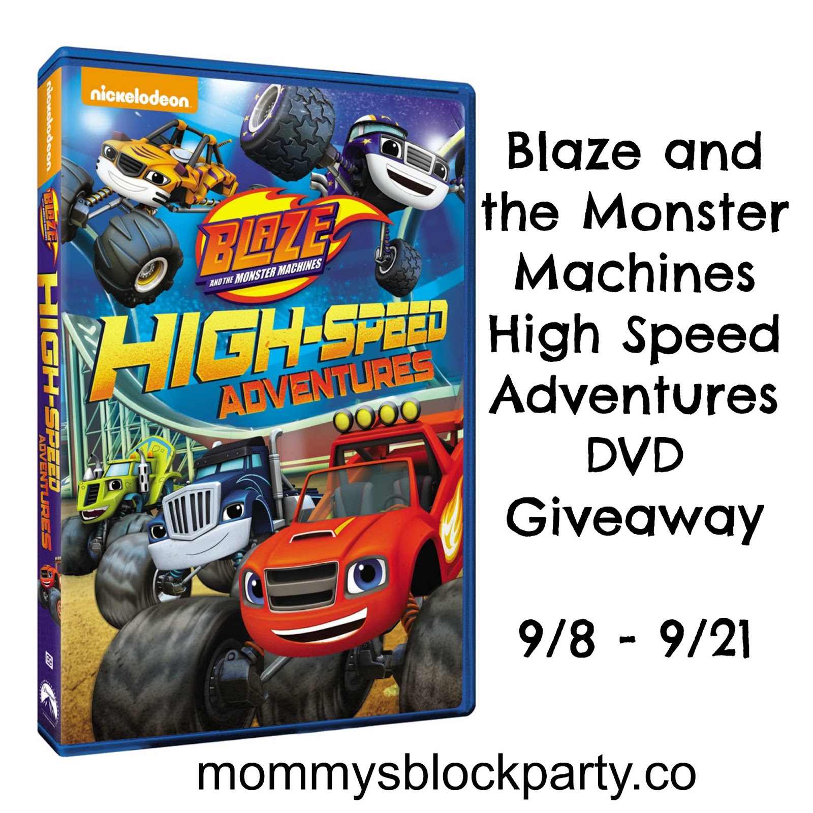 BLAZE and the Monster Machines High Speed Adventures! - Mommy's Block Party