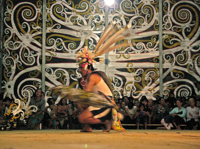 Seni Ukir Kenyah - Lepau Kenyah