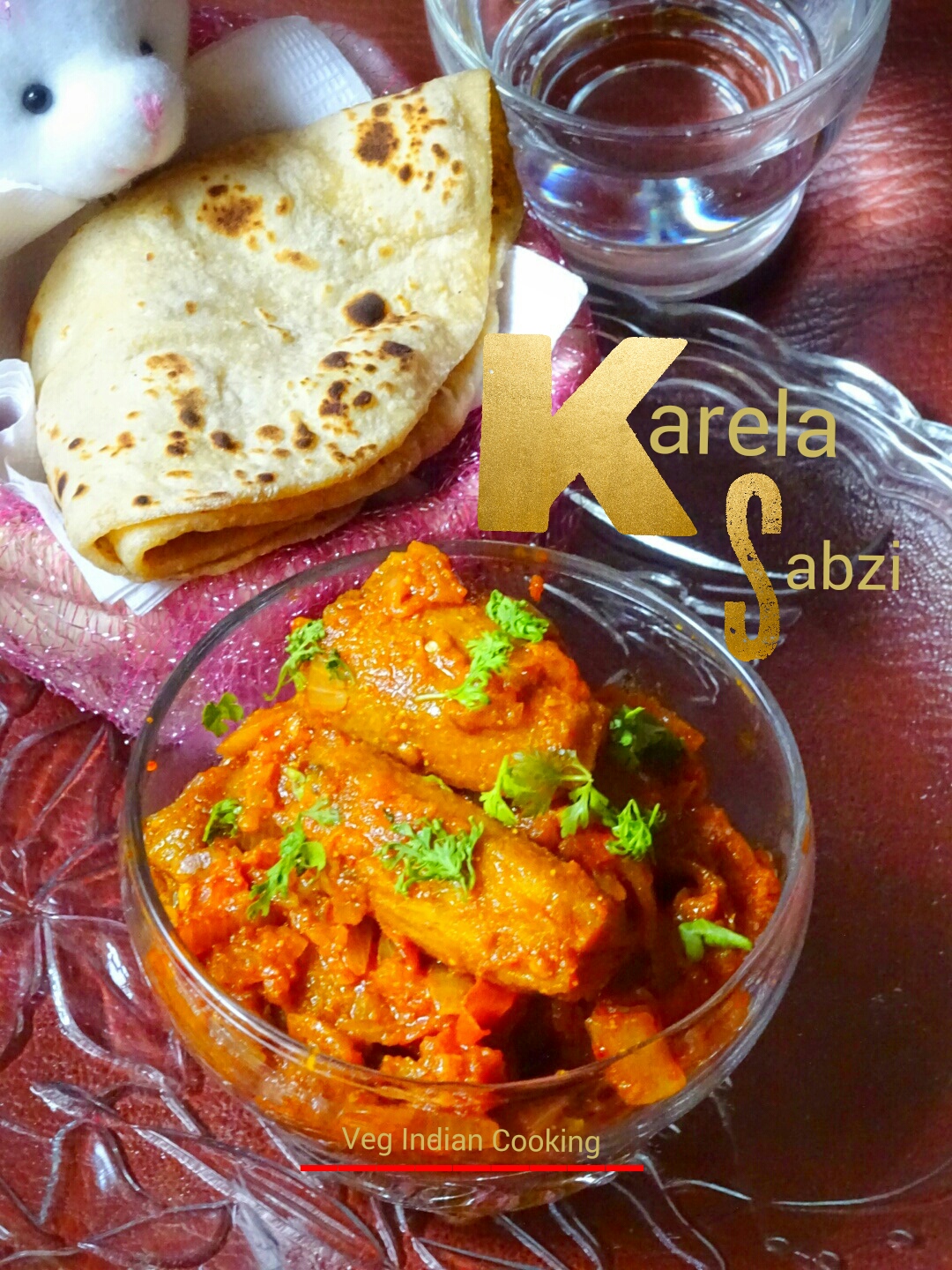 Veg Indian Cooking: Authentic Karela Recipe