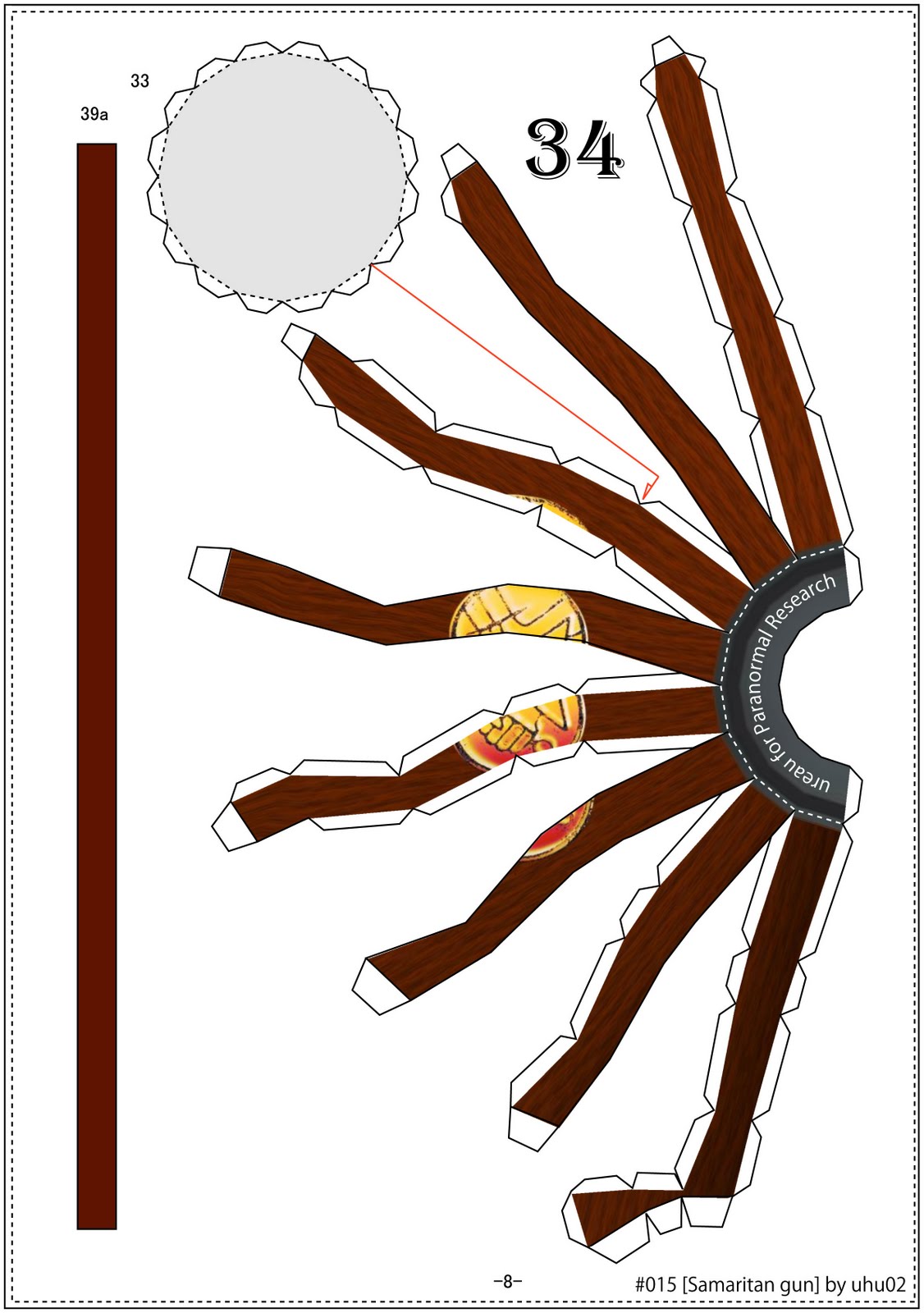 papercrafts de todos los niveles: aqui hay papercrafts de distintas armas