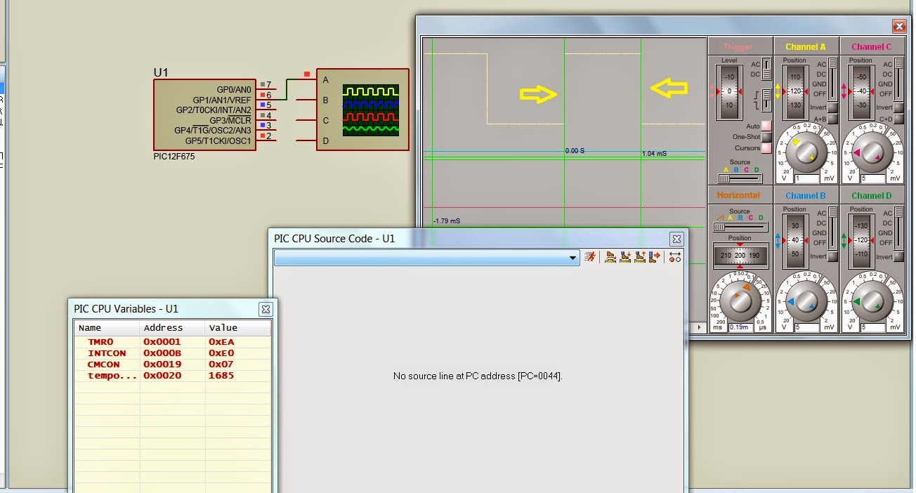 Microcontroladores e circuitos eletrônicos: Timer0 com PIC12F675