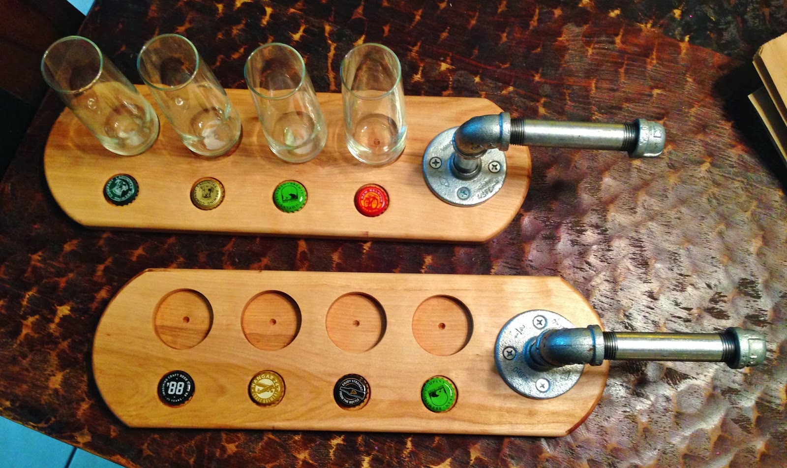 planet clare: tennis racquet to beer sampler