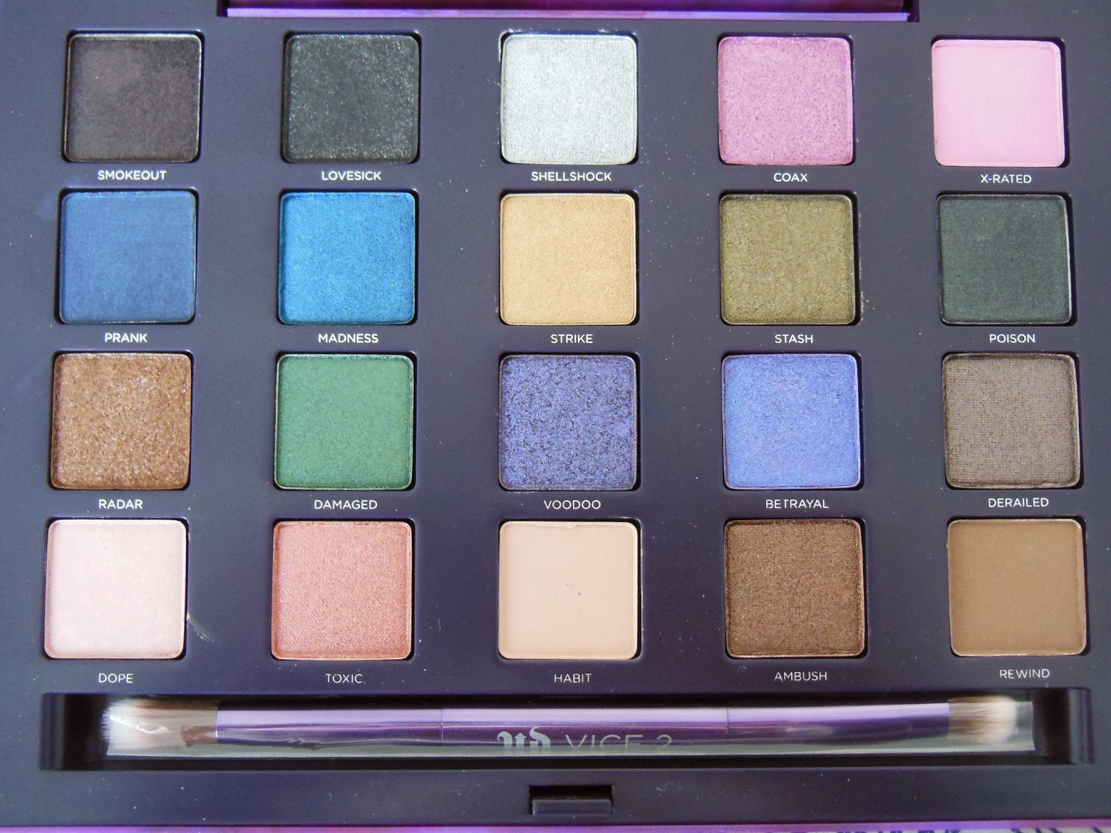 Urban Decay Vice 2 palette review | Tales of a Pale Face | UK beauty blog