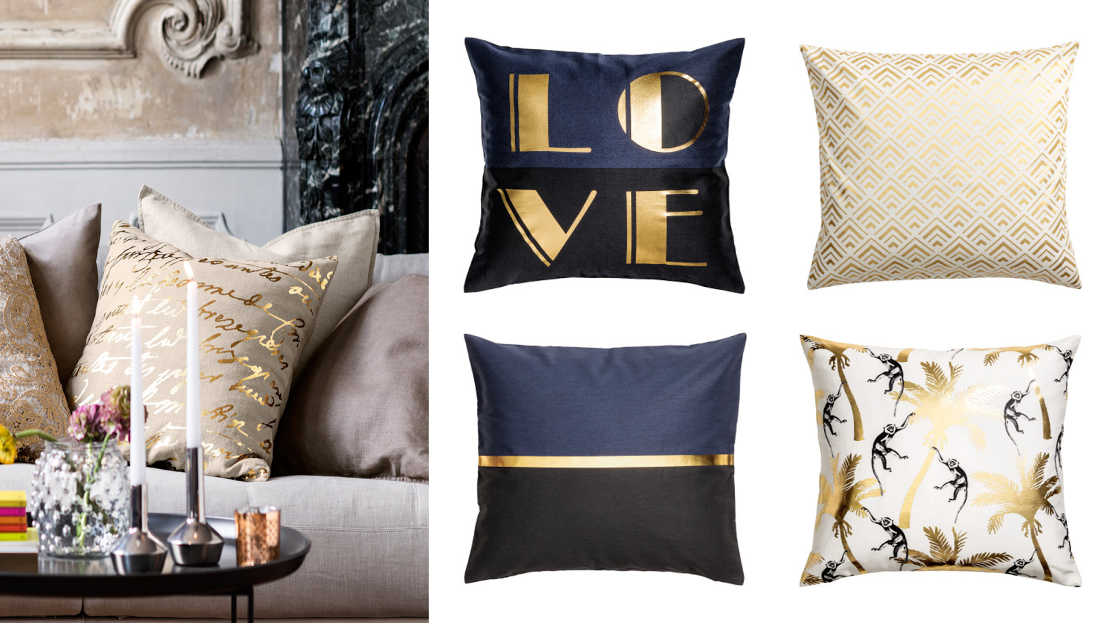 Anna Inreder: KUDDAR MED GULD O METALL...