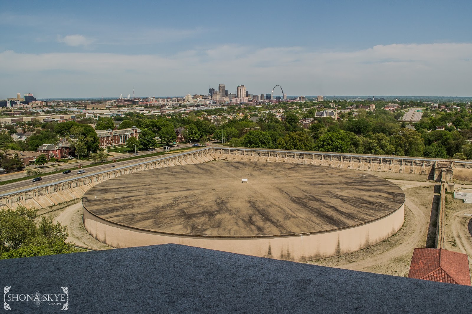 Inside the Compton Hill Water Tower - Shona Skye Creative Photography