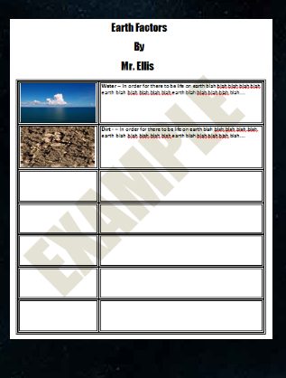 6th Grade - The Planets: Earth