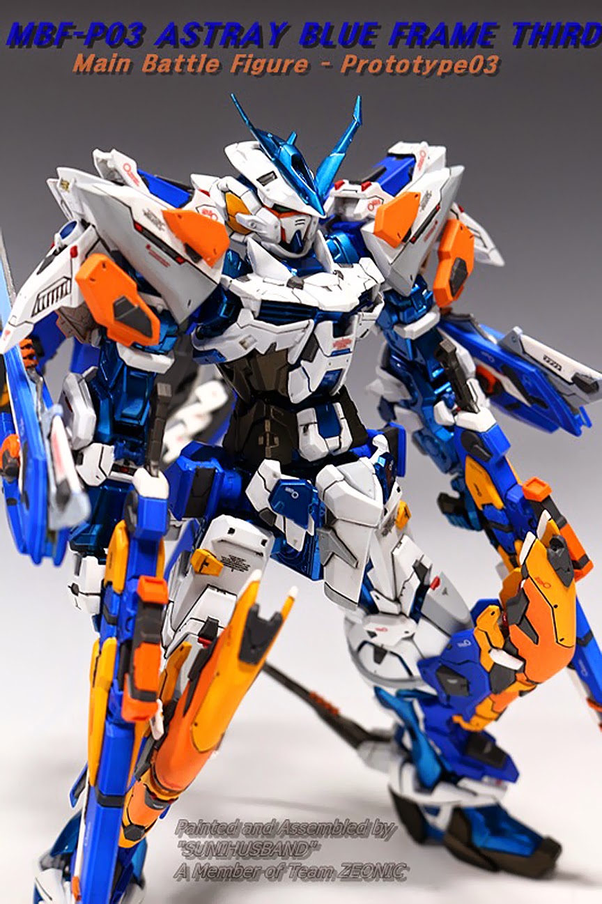 GUNDAM GUY: 1/100 MBF-P03 Astray Blue Frame 3rd [Prototype 03 ...