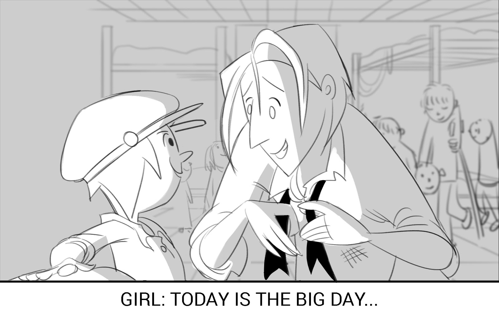 Almu Redondo Art: Dickens animation Storyboard!!!