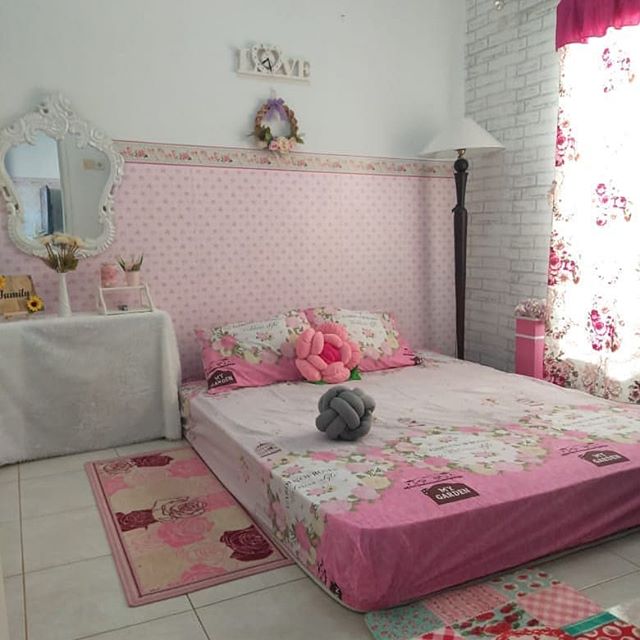 Gambar Dekorasi Kamar Warna Pink - Art Mas Jeck