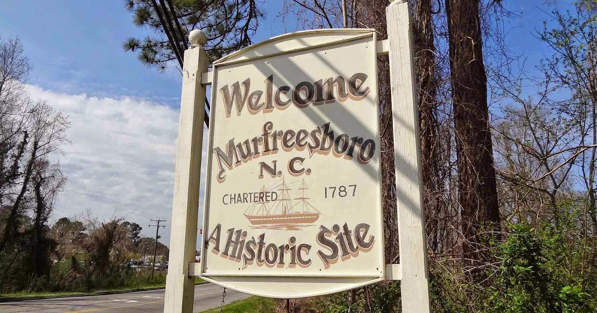 Geographically Yours Welcome: Murfreesboro, North Carolina