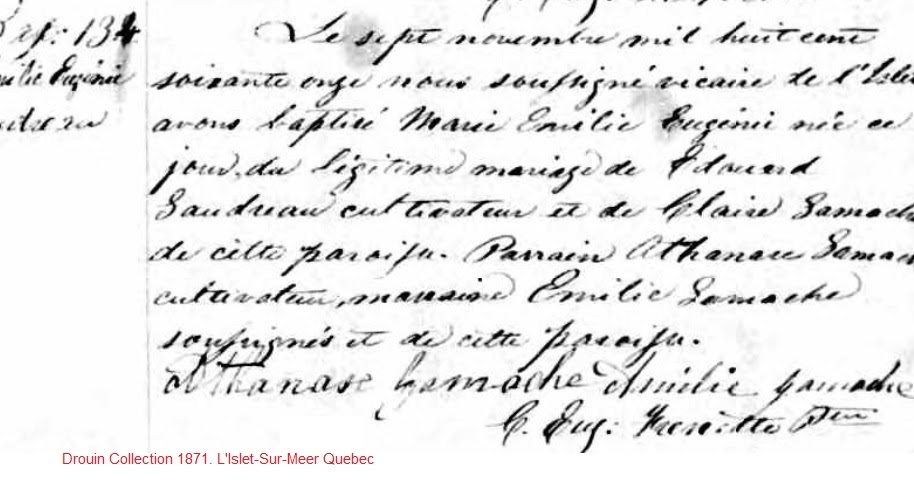 Family Tree Story: The Children of Jean Edward Goodreau