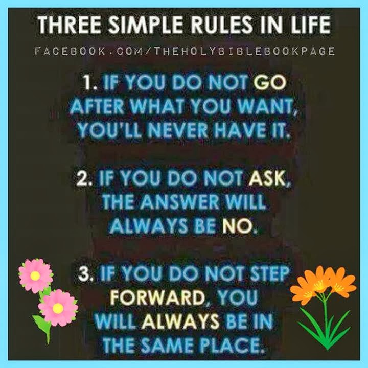 Three Simple Rules in Life - Quotes