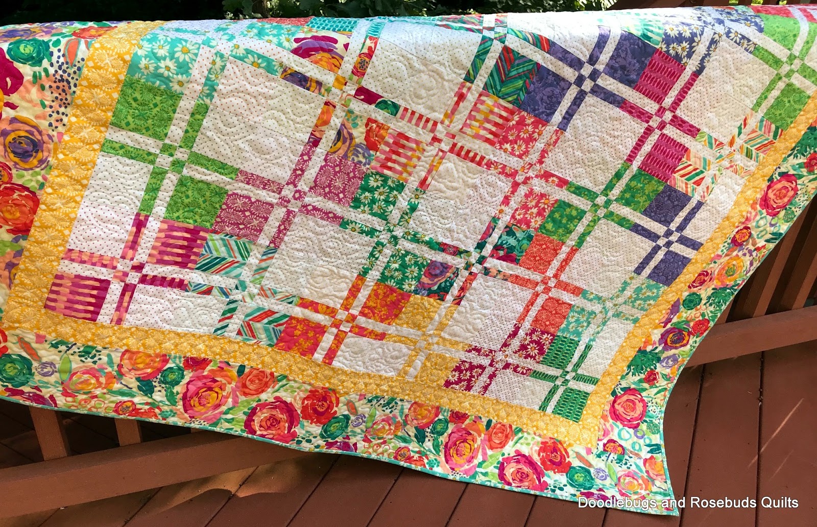 Doodlebugs and Rosebuds Quilts: Blessing Quilt