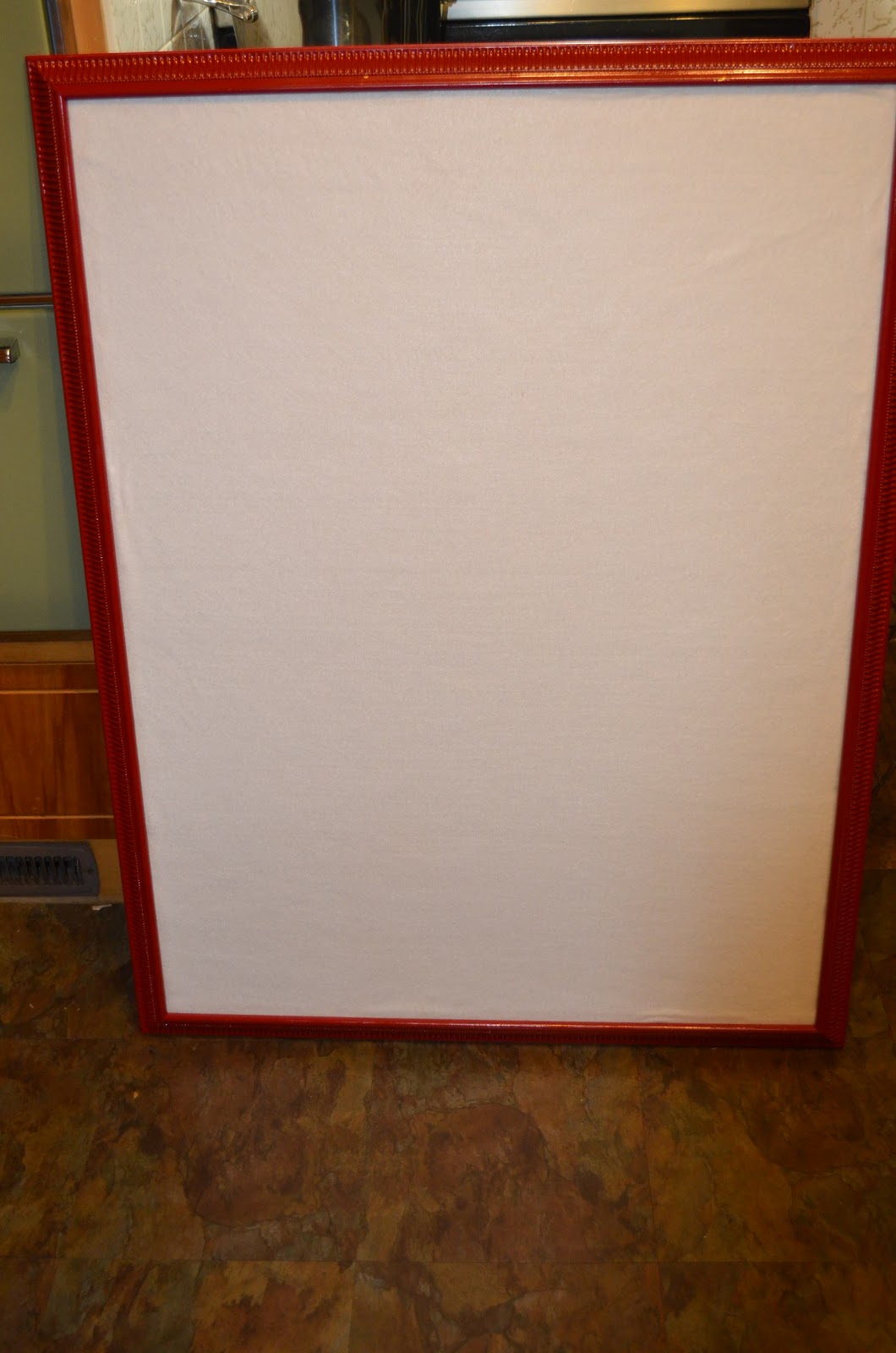 Love of Sewing: Framed Felt Board Tutorial