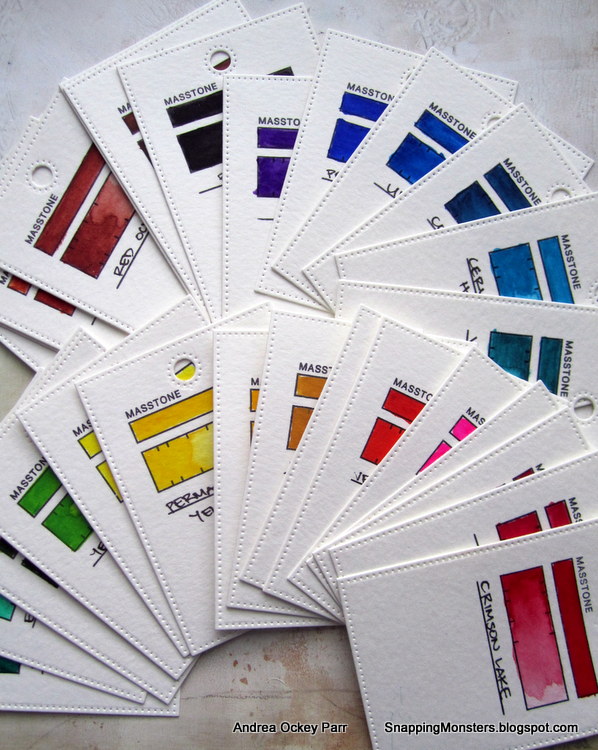 Snapping Monsters: My Other Creations: Color Swatches using Waffle ...