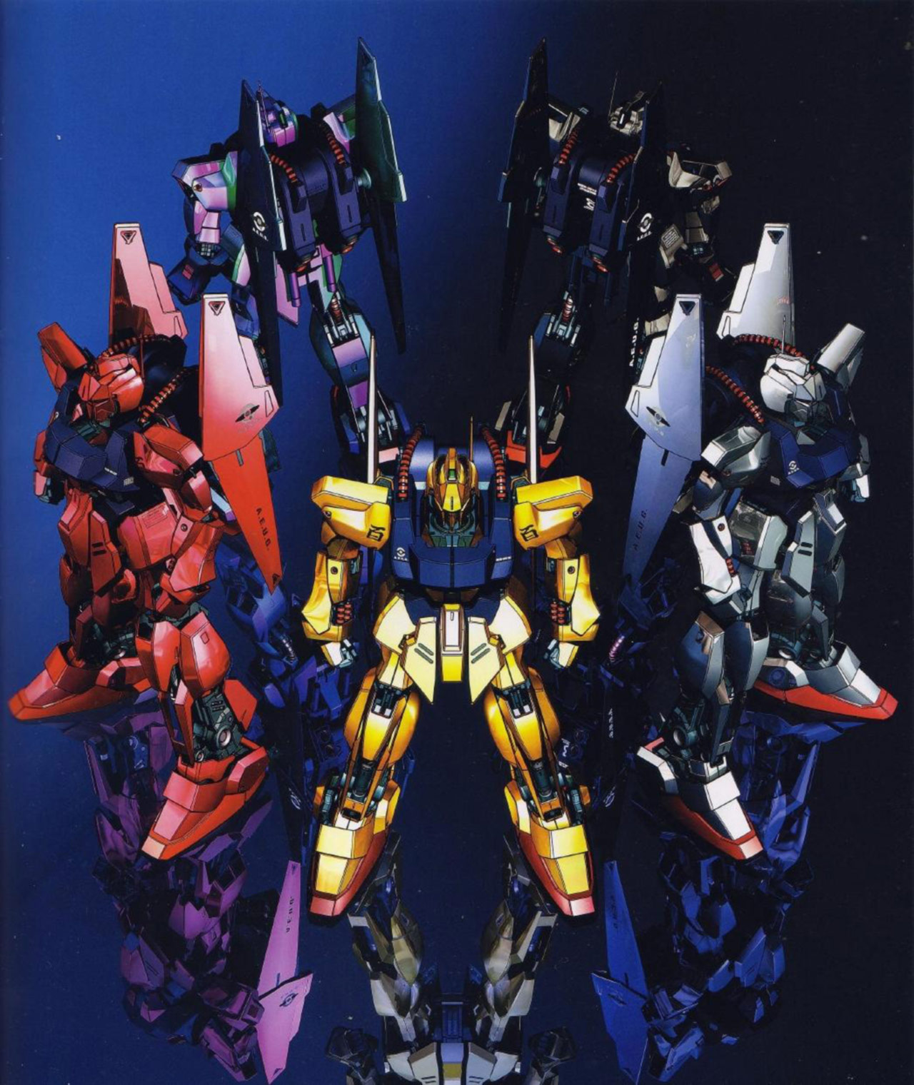 Gundam MS Graphica Poster and Wallpaper Images - Gundam Kits Collection ...