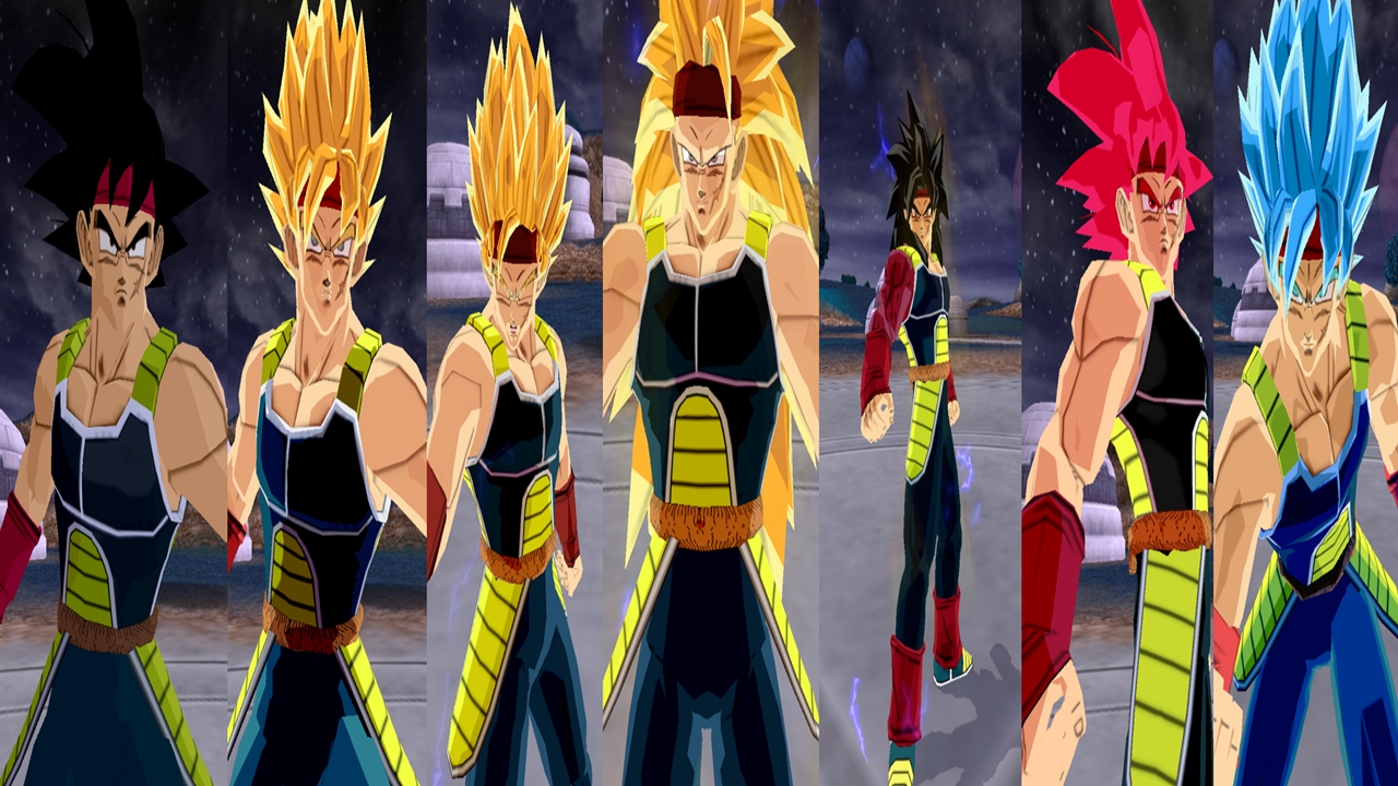 mods dbz BR: BARDOCK ALL FORMS