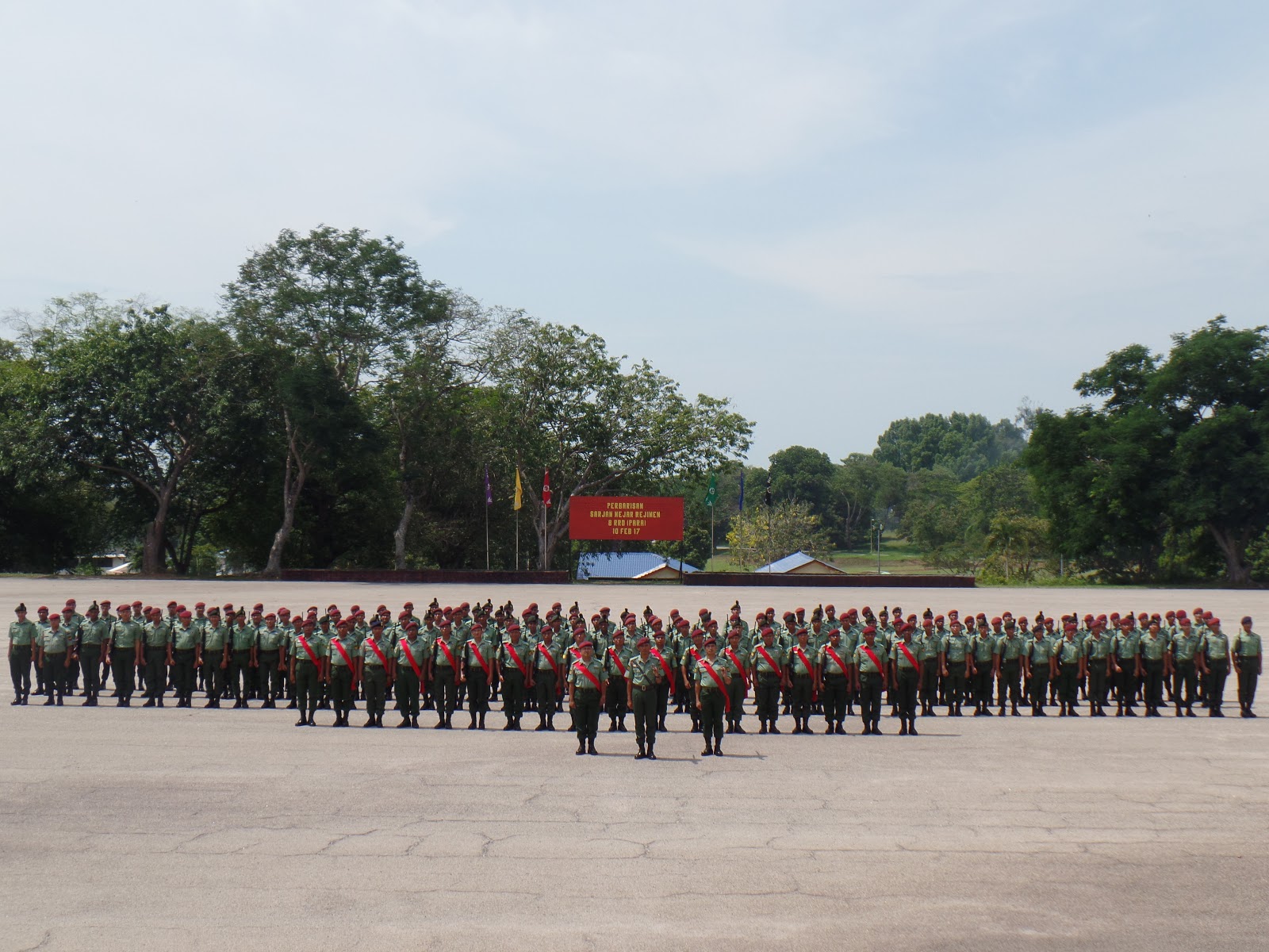 BATALION KE-8 REJIMEN RENJER DIRAJA (PARA): GALERI PASUKAN