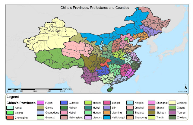 Seth Underhill: GMI - Deriving China's Provinces and Prefectures from ...