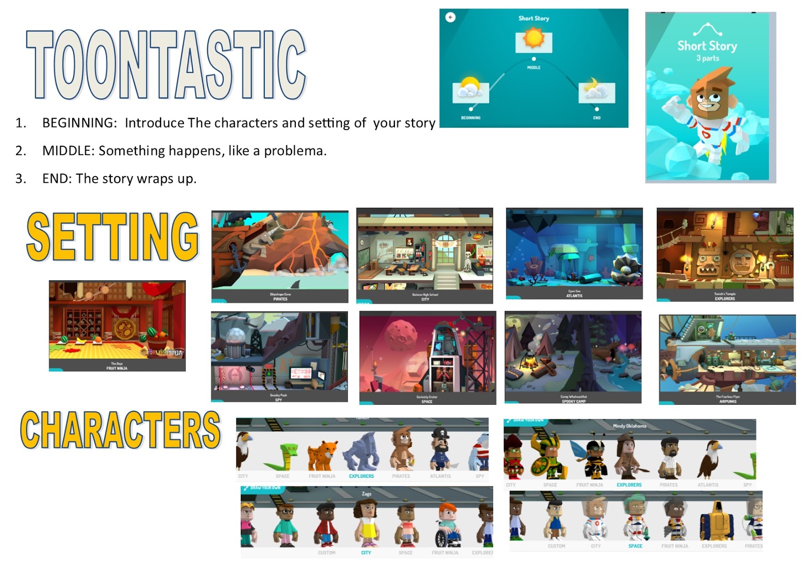 ENGLISH CLUB Humberto Juanes: TOONTASTIC